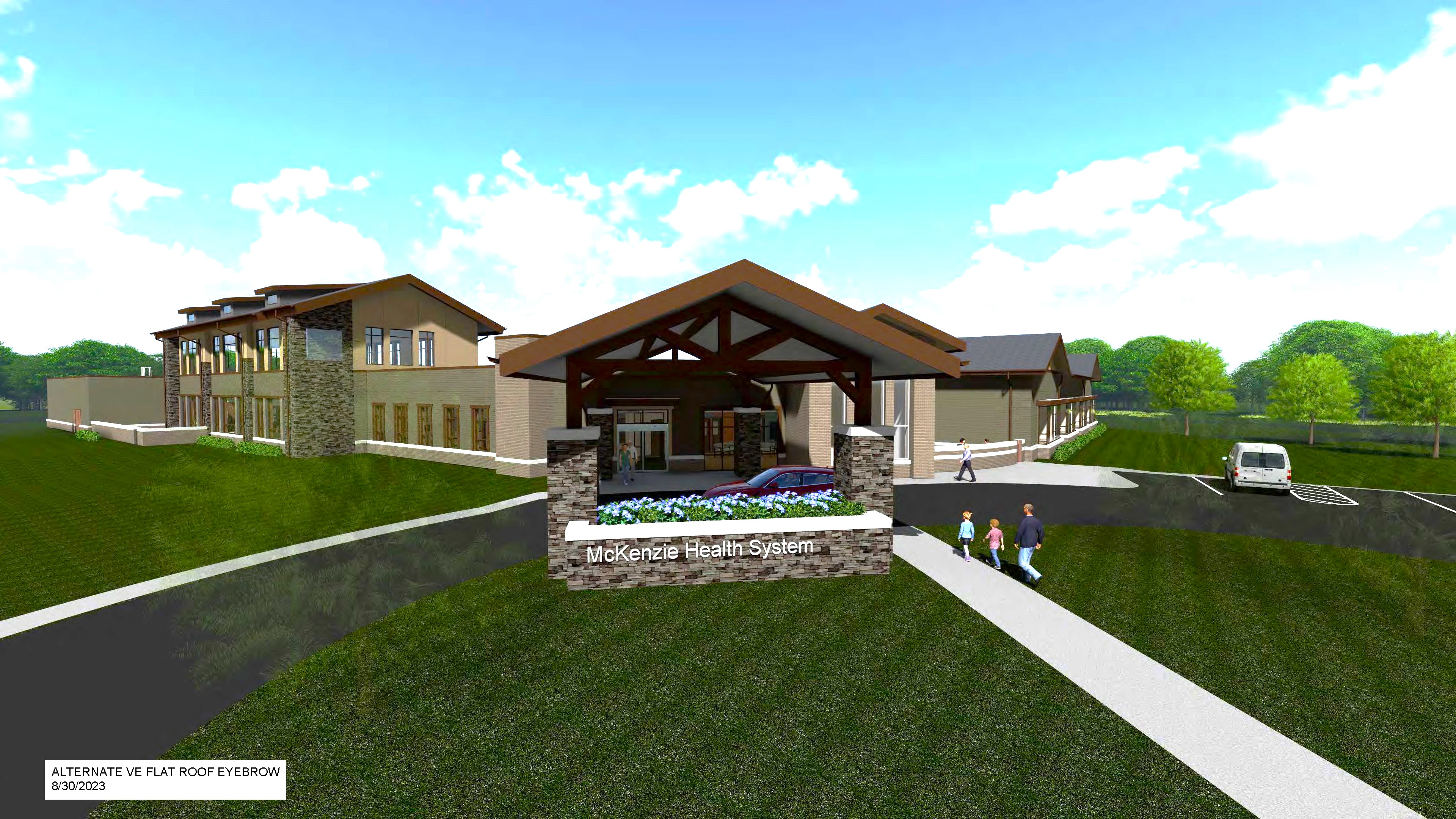 Building Project Hospital Renderings