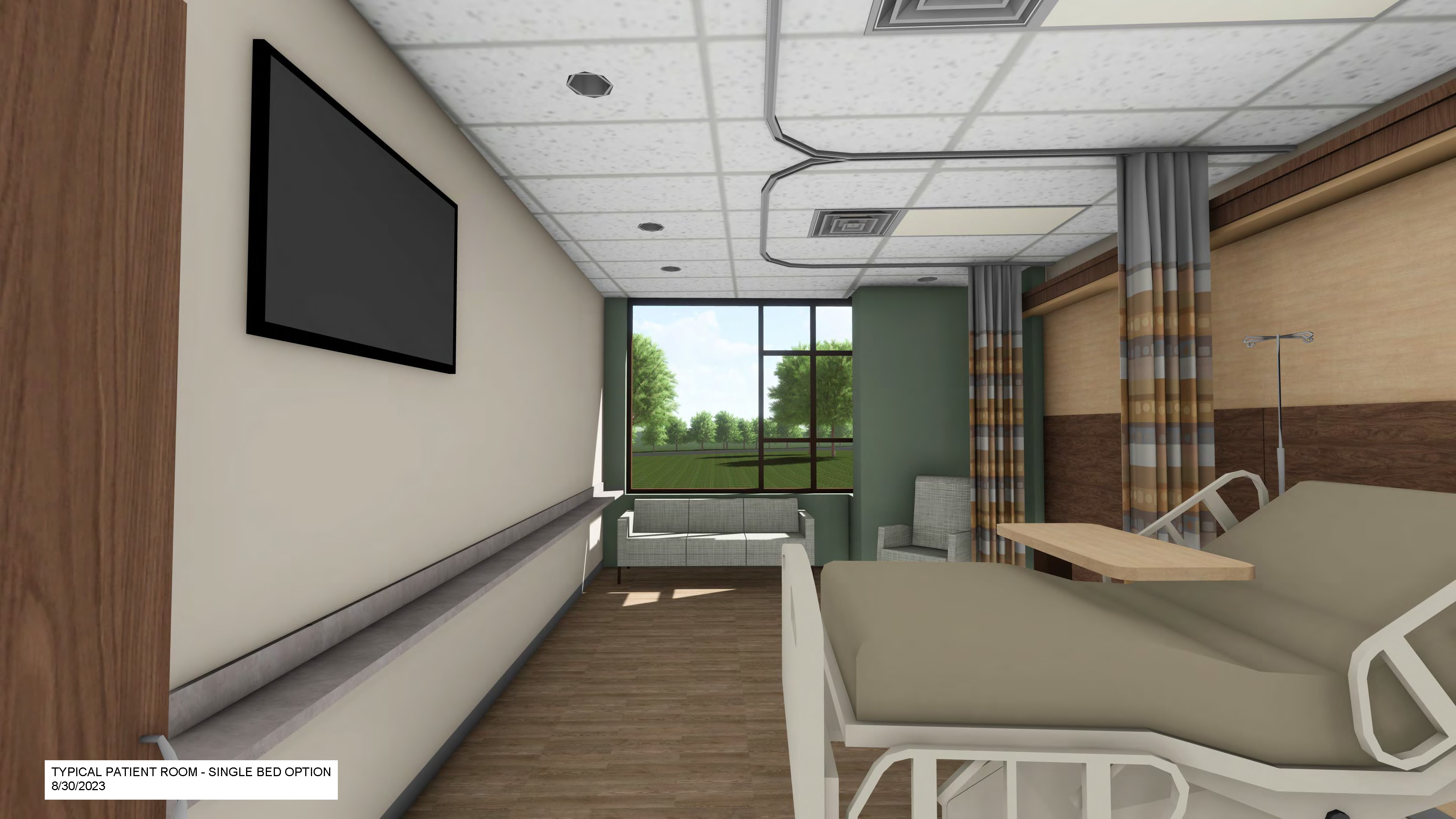 Building Project Hospital Renderings